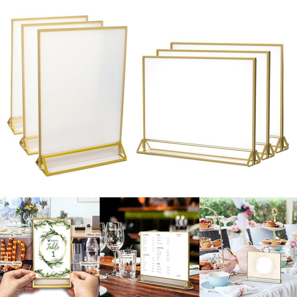 ⭐ Hot selling ⭐ Acrylic Phnom Penh Table Card Wedding Number Plate Menu ...