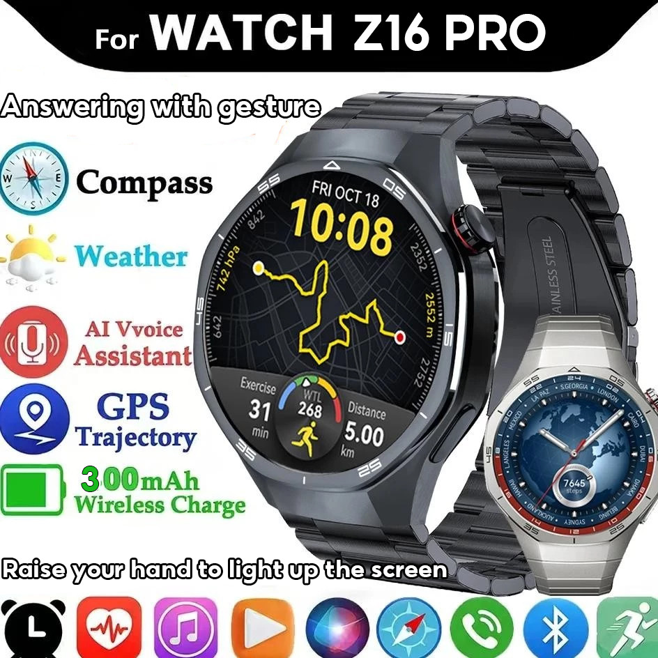 For Huawei Watch 5 Pro upgraded smartwatch, HD screen, Bluetooth calls ...