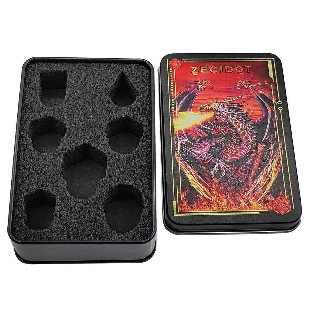 Beg Penyimpanan Corak Buaya Hitam Dungeons & Dragons Permainan Papan ...