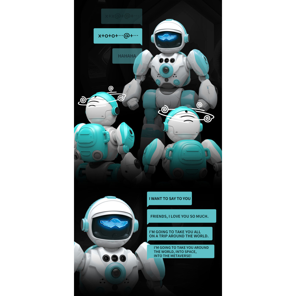 Ai Intelligent Voice Robot, Dancing Robot, Gesture Sensor, Remote ...