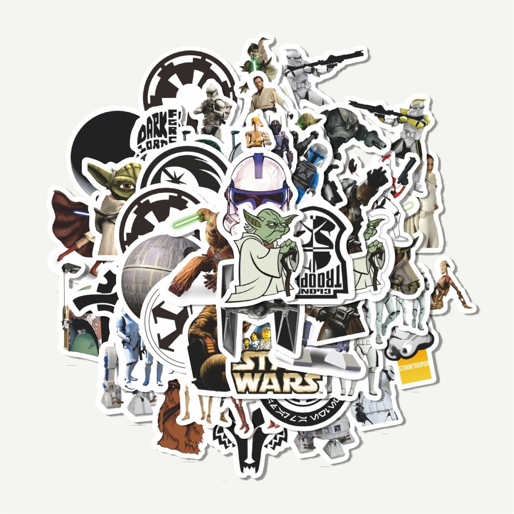 Sticker Pack Star Wars The Clone Wars Cartoon Stickers | TUMBLR Sticker ...