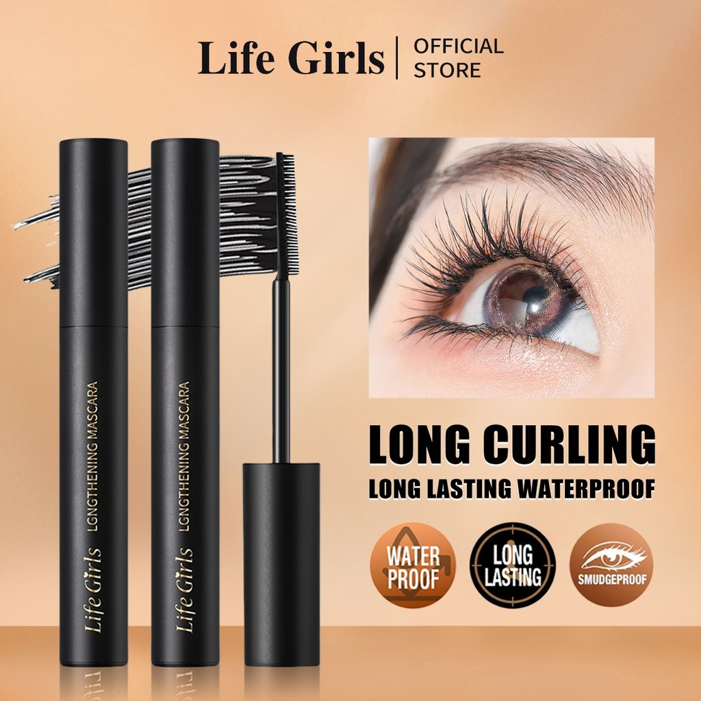 Life Girls Mascara Wide-angle Long Curly Slender Long Curly Waterproof ...