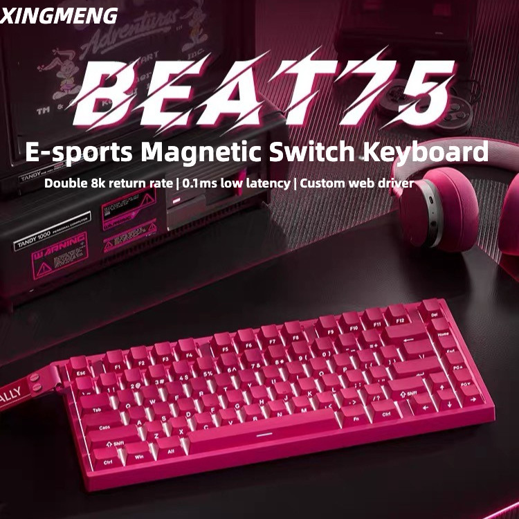 XINGMENG Beat75 Magnetic Switch Mechanical Keyboard Rapid Trigger Wired ...