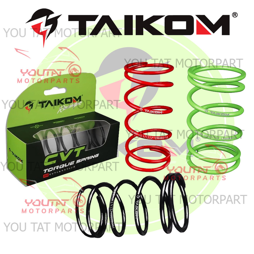 TAIKOM RACING CVT TORQUE SPRING 1000RPM 1200RPM 1500RPM NVX NMAX ...