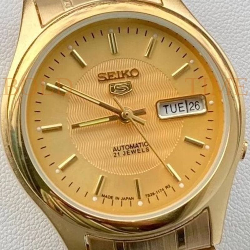 Seiko 5 Automatic SNKL23 SNKL23K1 SNKL23K Men's Watch | Shopee Malaysia