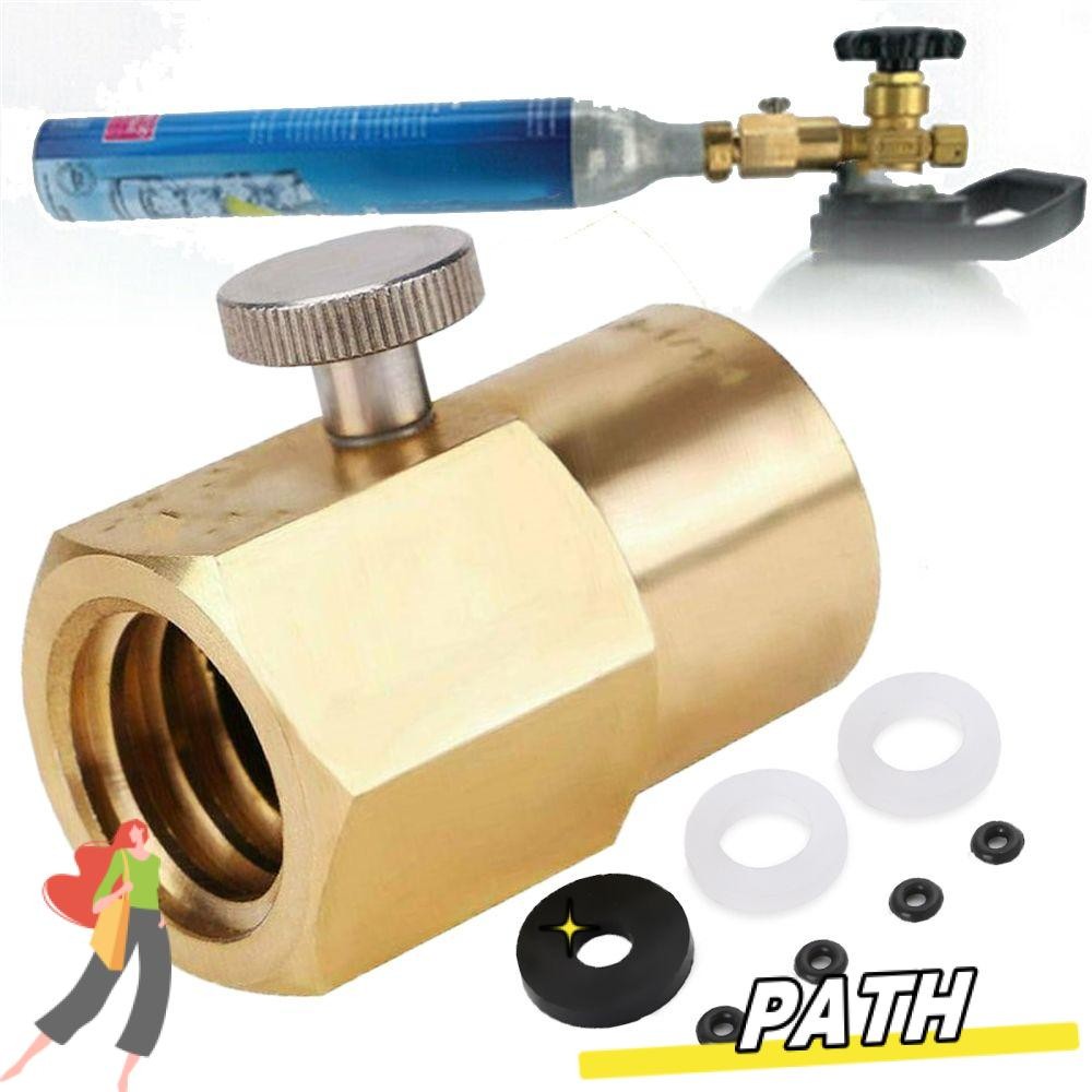 PA-HOME CO2 Adapter Homebrew Tank Connector Kit Cylinder Refill Adaptor for Sodastream | Shopee ...