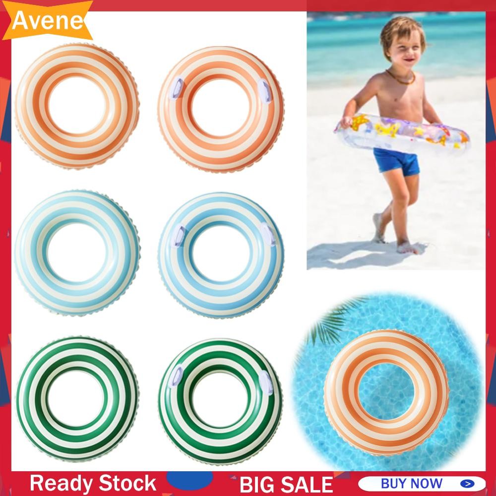Inflatable Swim Ring Pool Floating Rings Blow Up Swim Tube for Kids ...