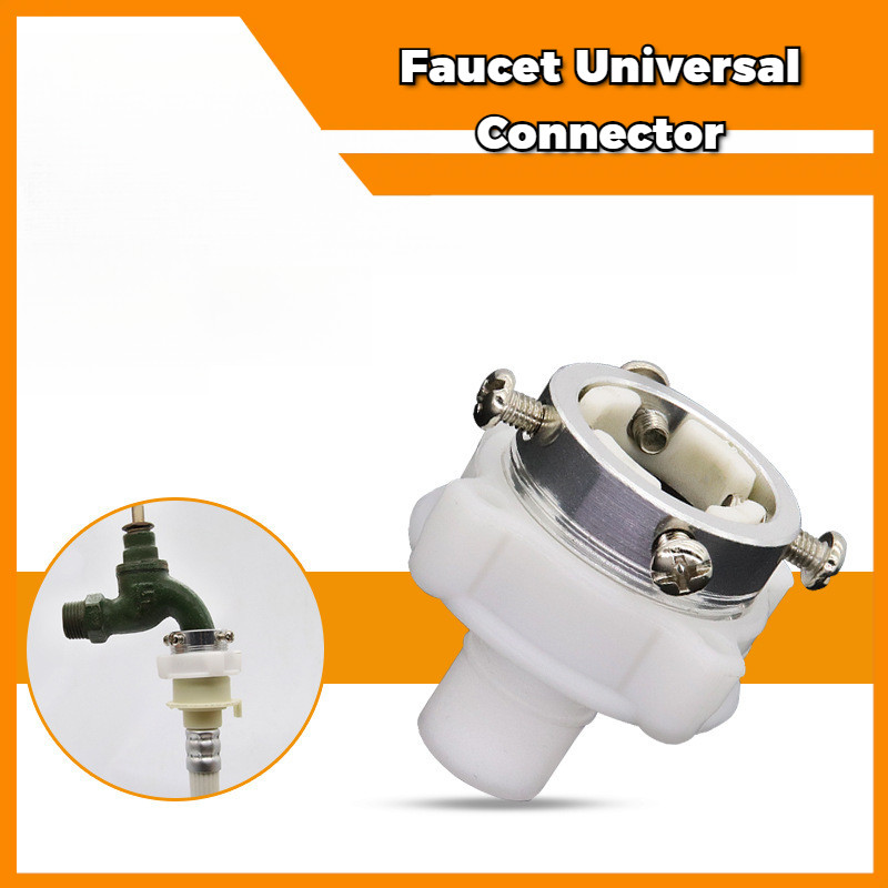 Faucet Multi-Function Connector Full Motion Washing Machine Water Inlet ...