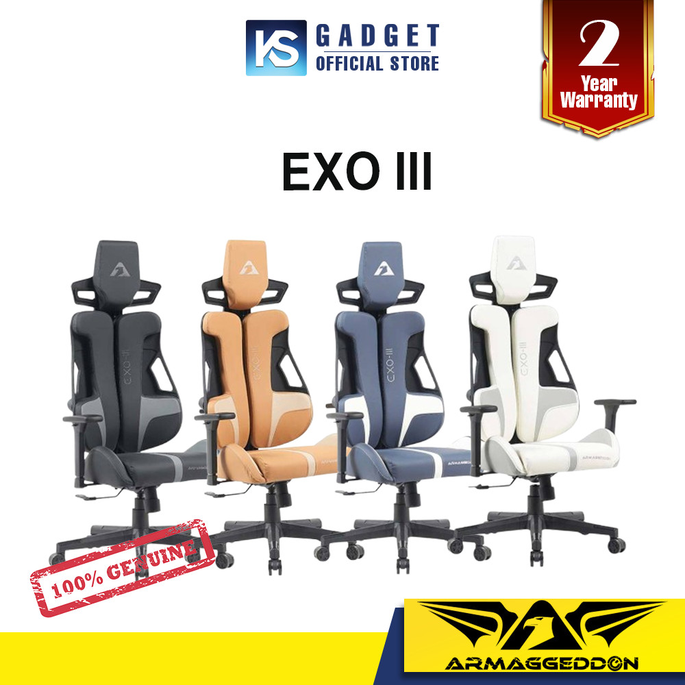 Armaggeddon Exo III Ergonomic Back Support For Gaming Chair | Shopee Malaysia