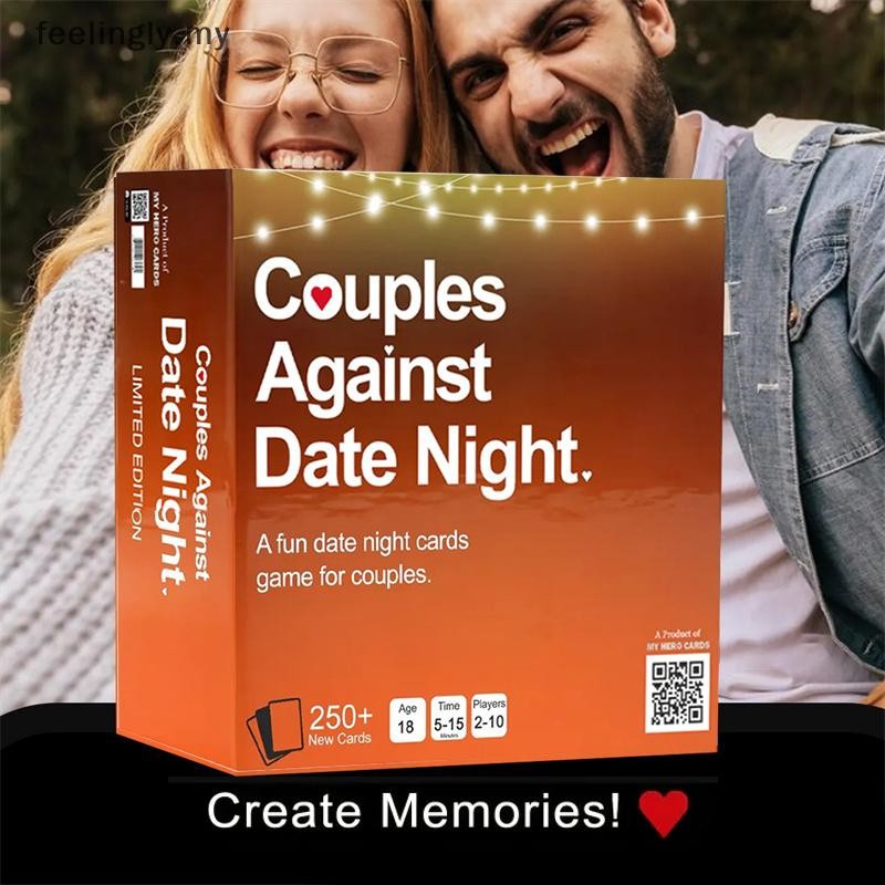 [T&B Jun] Couples Against Date Night Card Board Game, Date Night Card ...