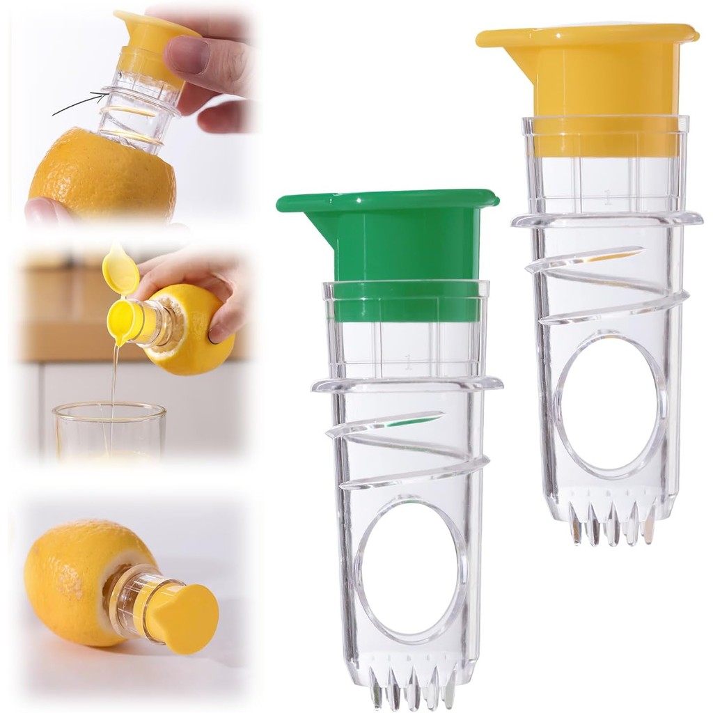 Lemon Squeezer 2025 New Screw Top Manual Citrus Juicer with Built In ...