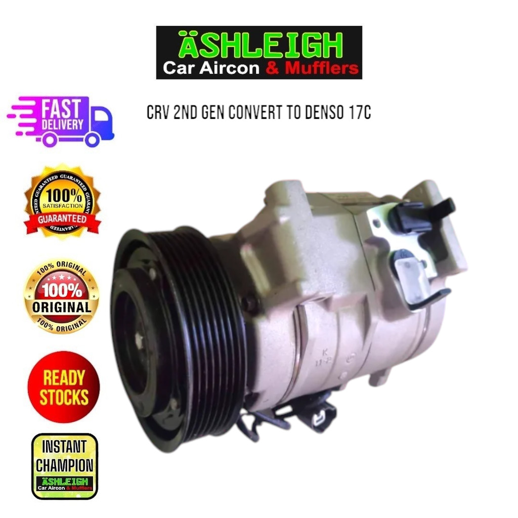 Honda Crv 2nd Gen Conversion to Dnso 17c Compressor Car aircon parts ...