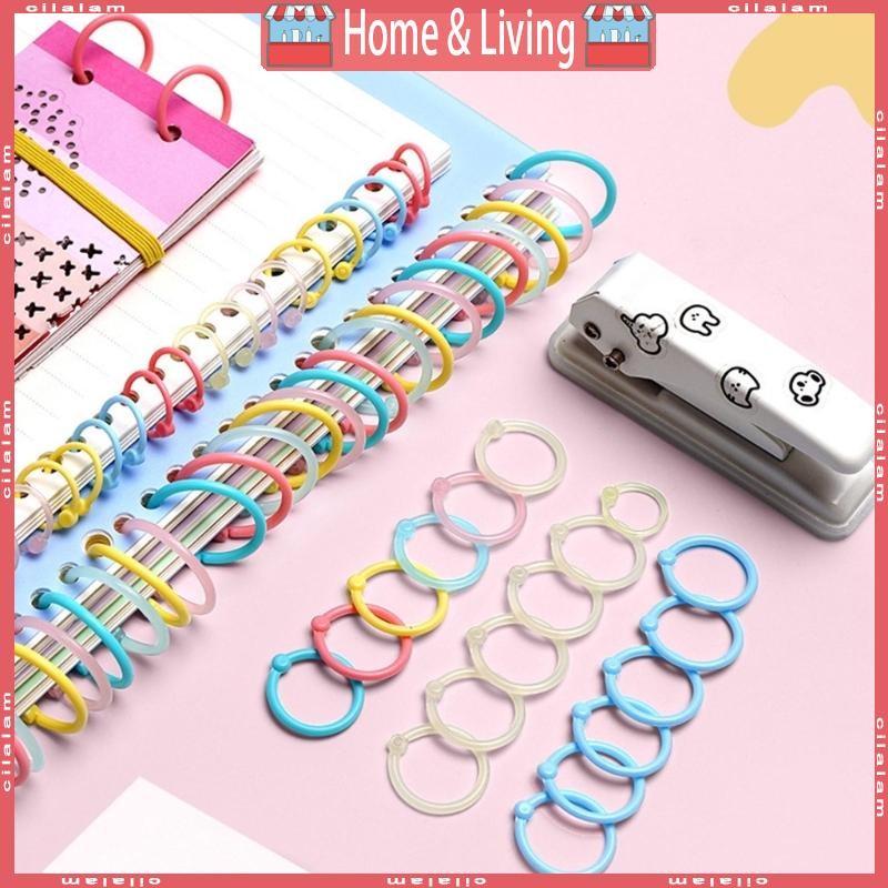 ci Flexible Book Rings Loose Leaf Binder Ring Paper Rings Card Rings ...