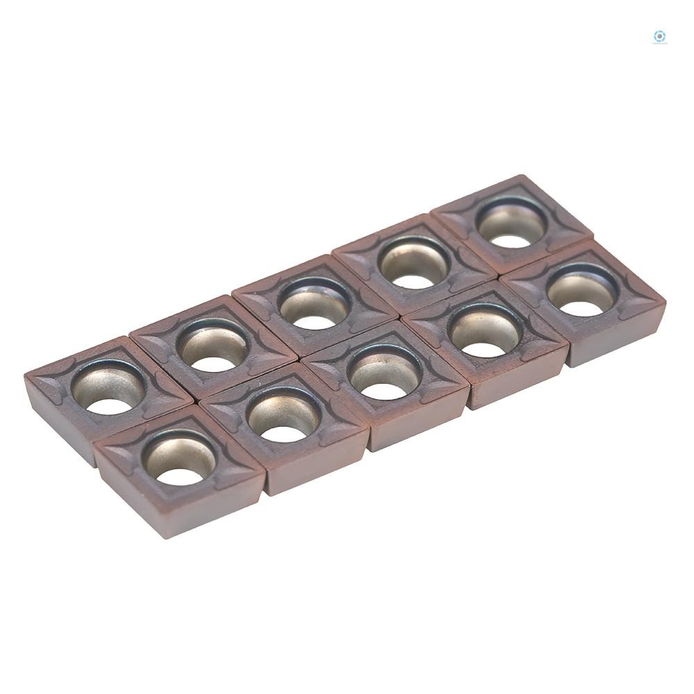 10pcs/box CCMT09T304 VP15TF Carbide Inserts CCMT 09 T3 / CCMT32.51 ...