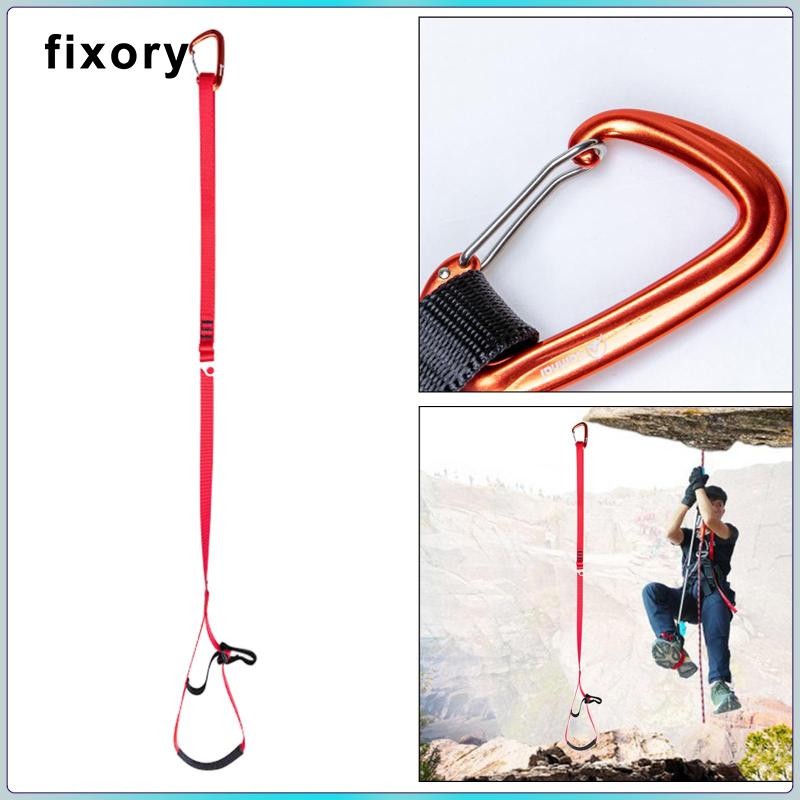 fixory 75kg Climbing Foot Ascender Rock Climbing Foot Riser Loop Caving ...