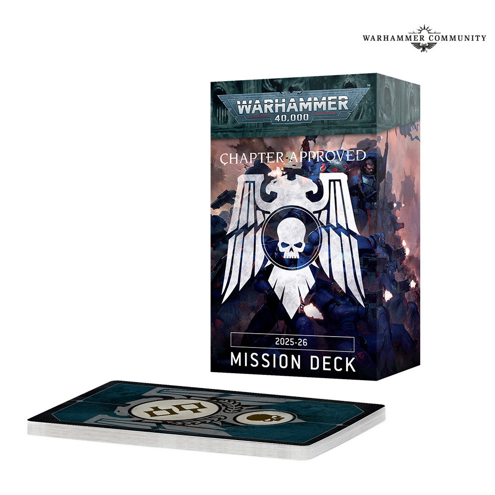 WARHAMMER Chapter Approved 2025-26: Mission Deck 40-65 | Shopee Malaysia