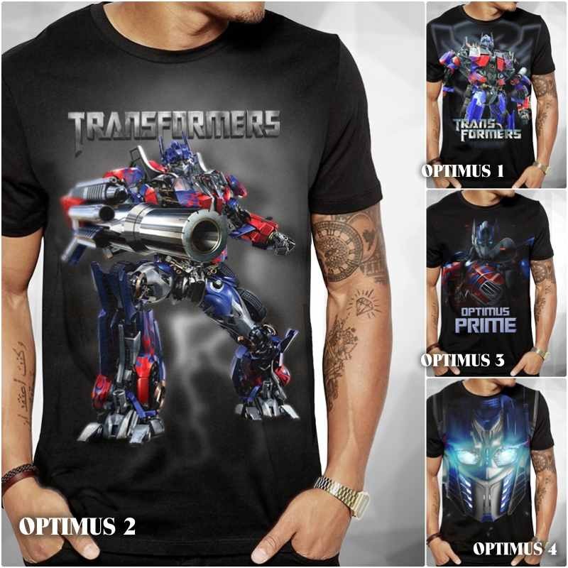 Transformers Optimus Prime T-shirt Transformer Movie Autobot Decepticon ...