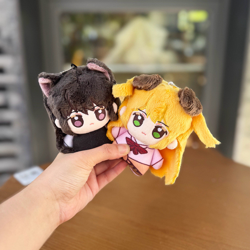 Citrus Yuzu and Mei 10cm Chibi Plush Keychain - Non-Offical Fan-Made ...