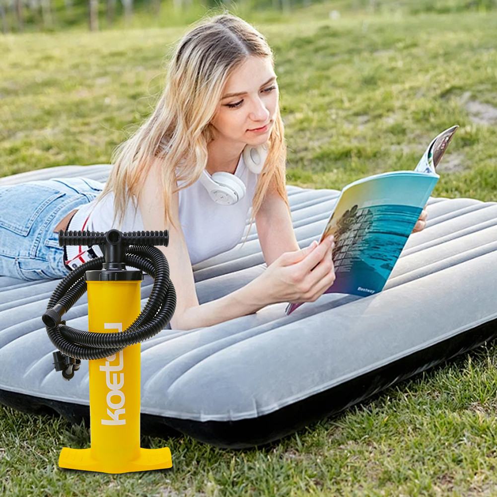 4L Kayak Air Pump Double Action Inflation Pump Handheld Air Inflator ...