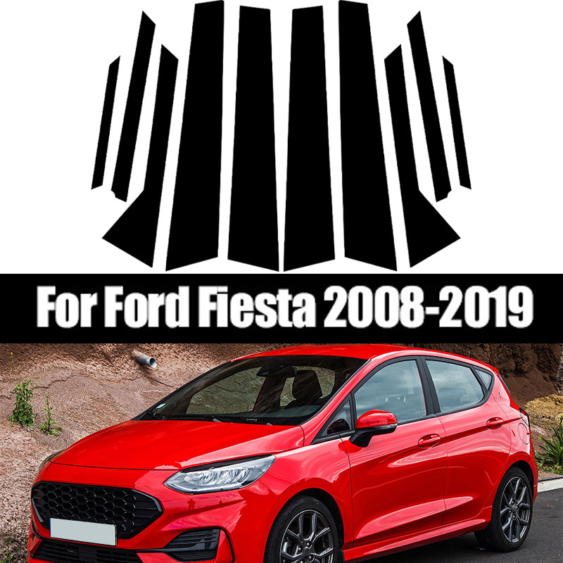 Fit For Ford Fiesta 2008-2019 Car Door Window Column BC Pillar Post ...