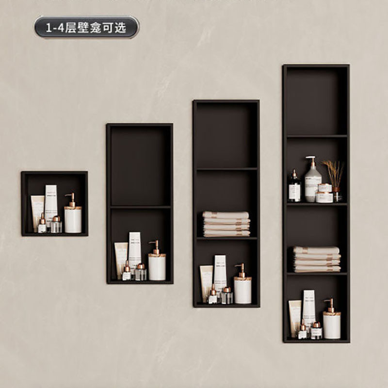 Stainless steel 304 niche cabinet partition metal TV cabinet niche ...