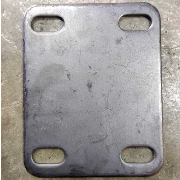 4" x 5" welding Square Plate /Gate Plate/ Tapak Besi Welding /Auto gate ...