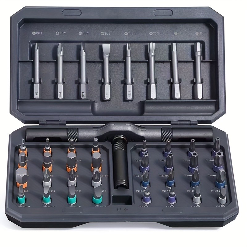 [Fast Delivery] 42 in 1 Ratchet Screwdriver Set Disassembly Multi ...