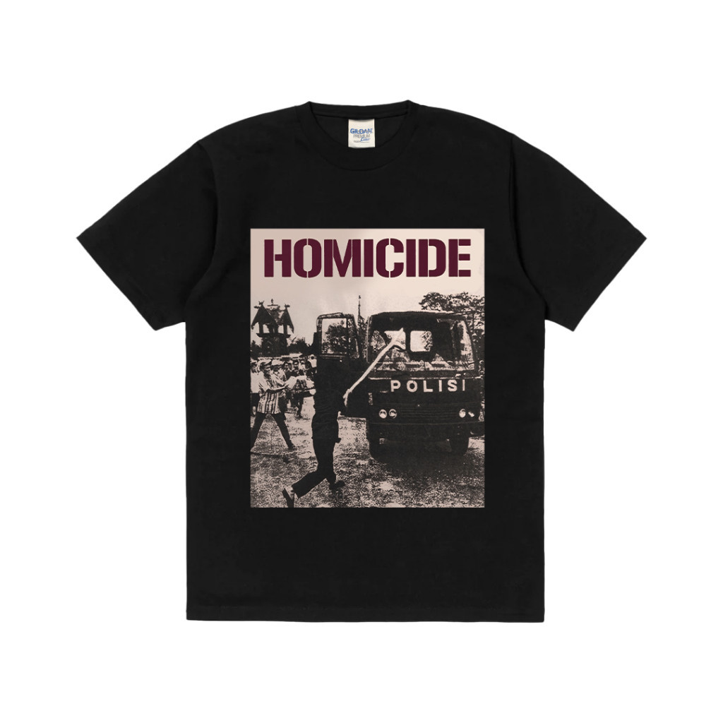 Rockermusic Terra Side Homicide Band T-shirt | Shopee Malaysia