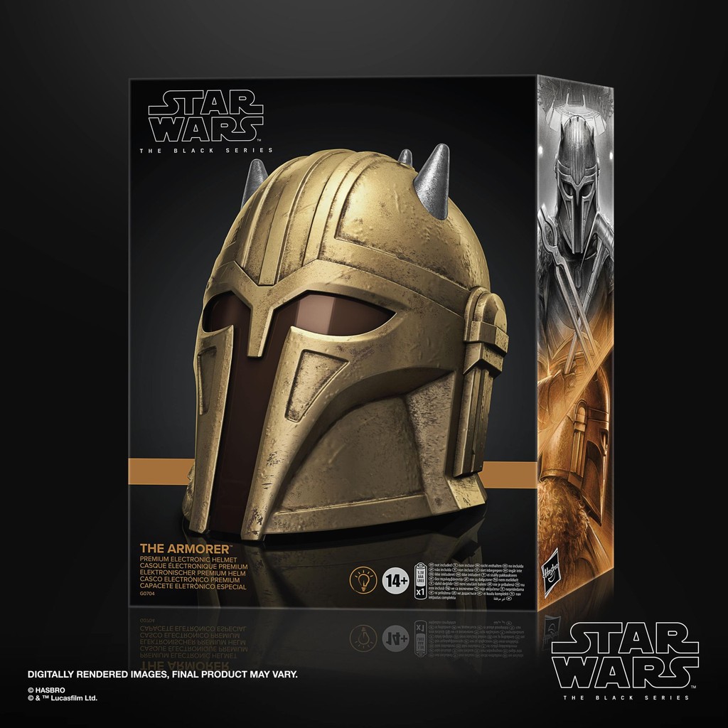 Star Wars Black Series The Armorer Helmet Mandalorian 1:1 Scale ...