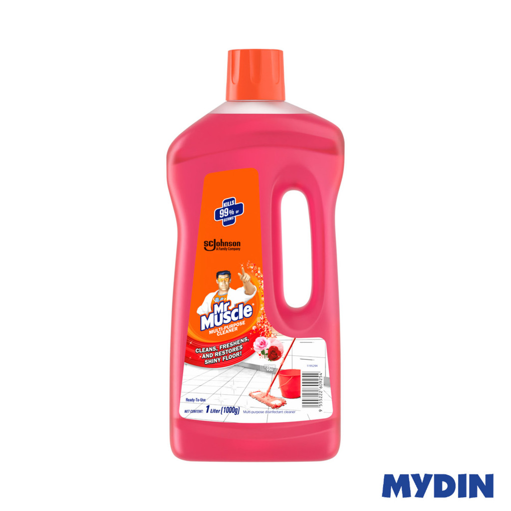 Mr Muscle Multi-Purpose Cleaner I Love You (1L) | Shopee Malaysia