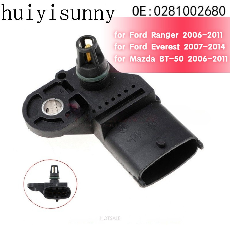 HYS Map Intake Pressure Sensor for Ford Ranger Mazda BT-50 2006-2011 ...