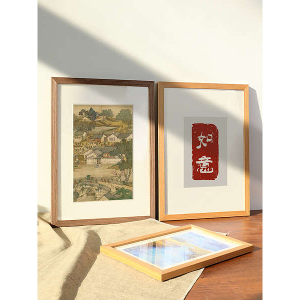 frame gambar dinding frame gambar a4 frame gambar besar Solid Wood a4 Photo Frame Frame Wall ...