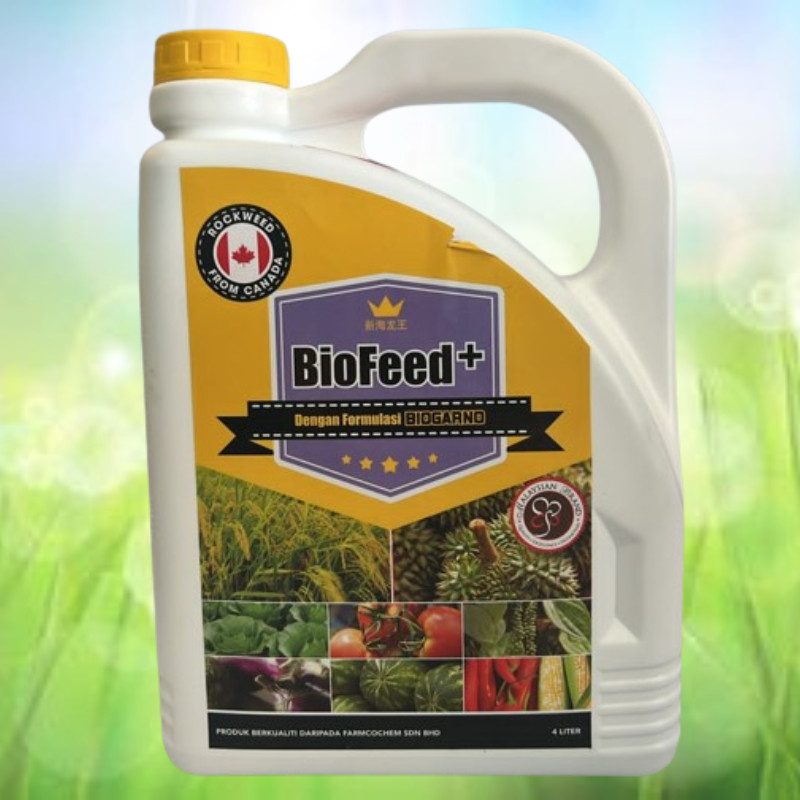 [ORIGINAL] 4L BIOFEED FARMCOCHEM Bio-Feed+ Baja Foliar Durian Buah ...
