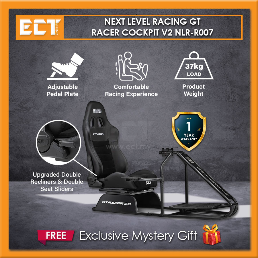 Next Level Racing GT Racer Cockpit V2 NLR-R007 | Shopee Malaysia