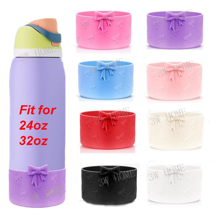 Bow Silicone Boot Bottom Base for 32oz owala FreeSip Twist and Flip ...