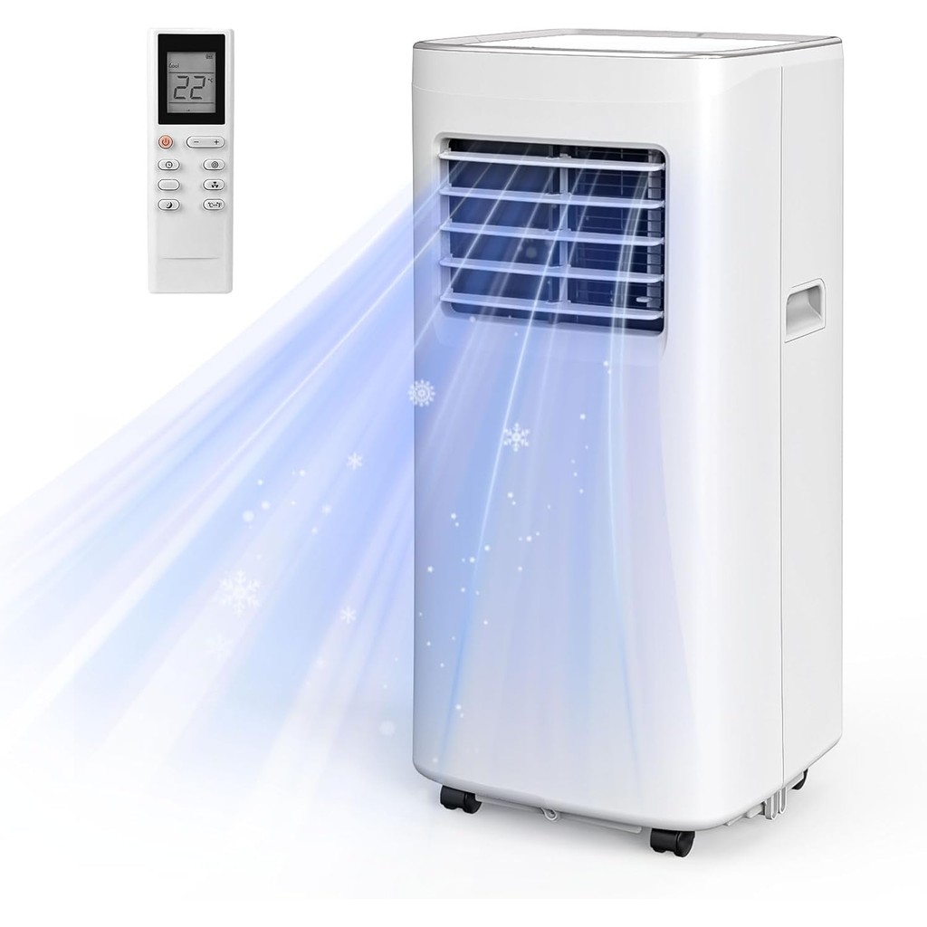 8500BTU Portable Air Conditioner 3-IN-1 with Fan&Dehumidifier AC unit ...