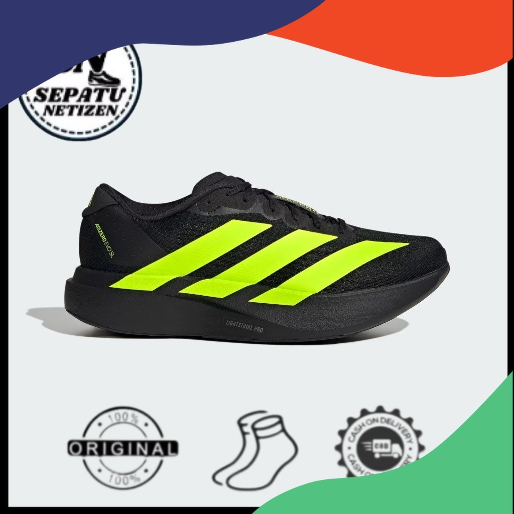Adidas Adizero Evo SL Lucid Lemon | Shopee Malaysia