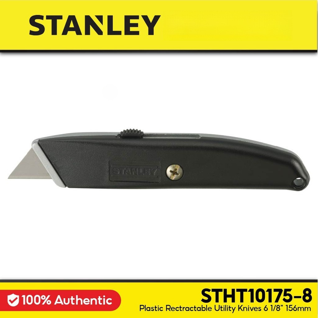 [ STANLEY ] (STHT10175-8) Retractable Utility Knife 156mm | Plastic ...