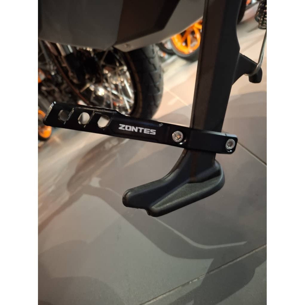 Zontes Sidestand Flip Extension for ZT368G (Black/Grey) | Shopee Malaysia