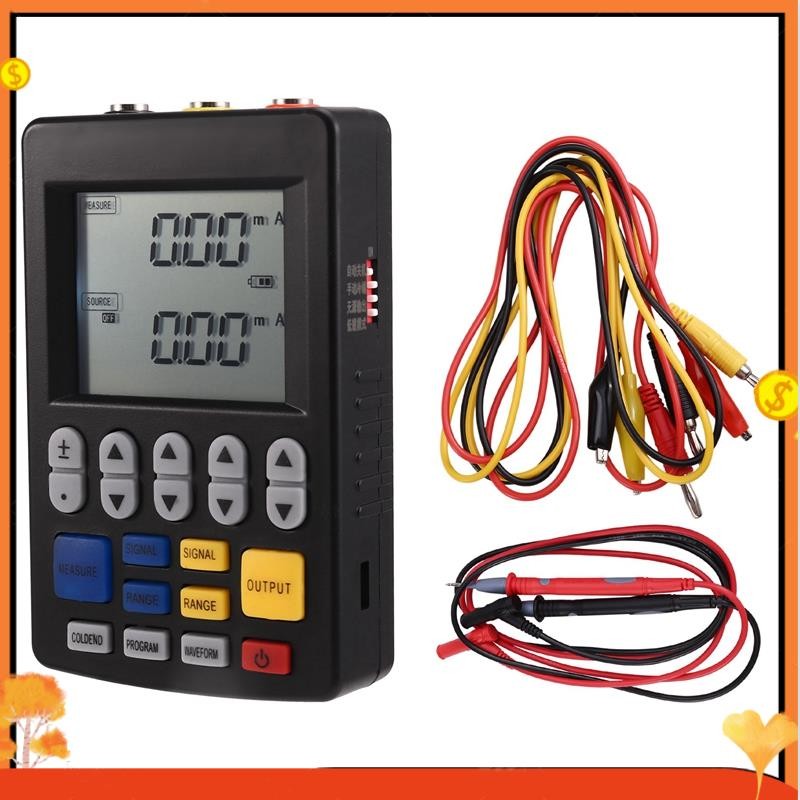 Multifunction Signal Generator 4-20mA Current Voltage Temperature RTD Thermocouple Signal Source ...