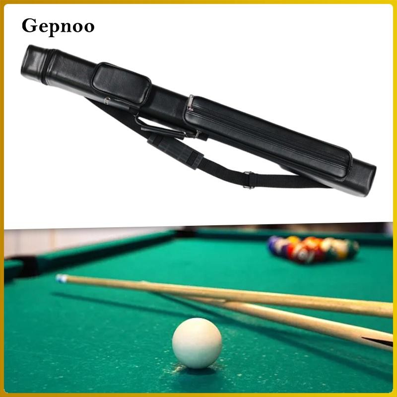 Gepnoo Pool Cue Case Container Pouch Organizer Billiard Pool Cue Stick ...