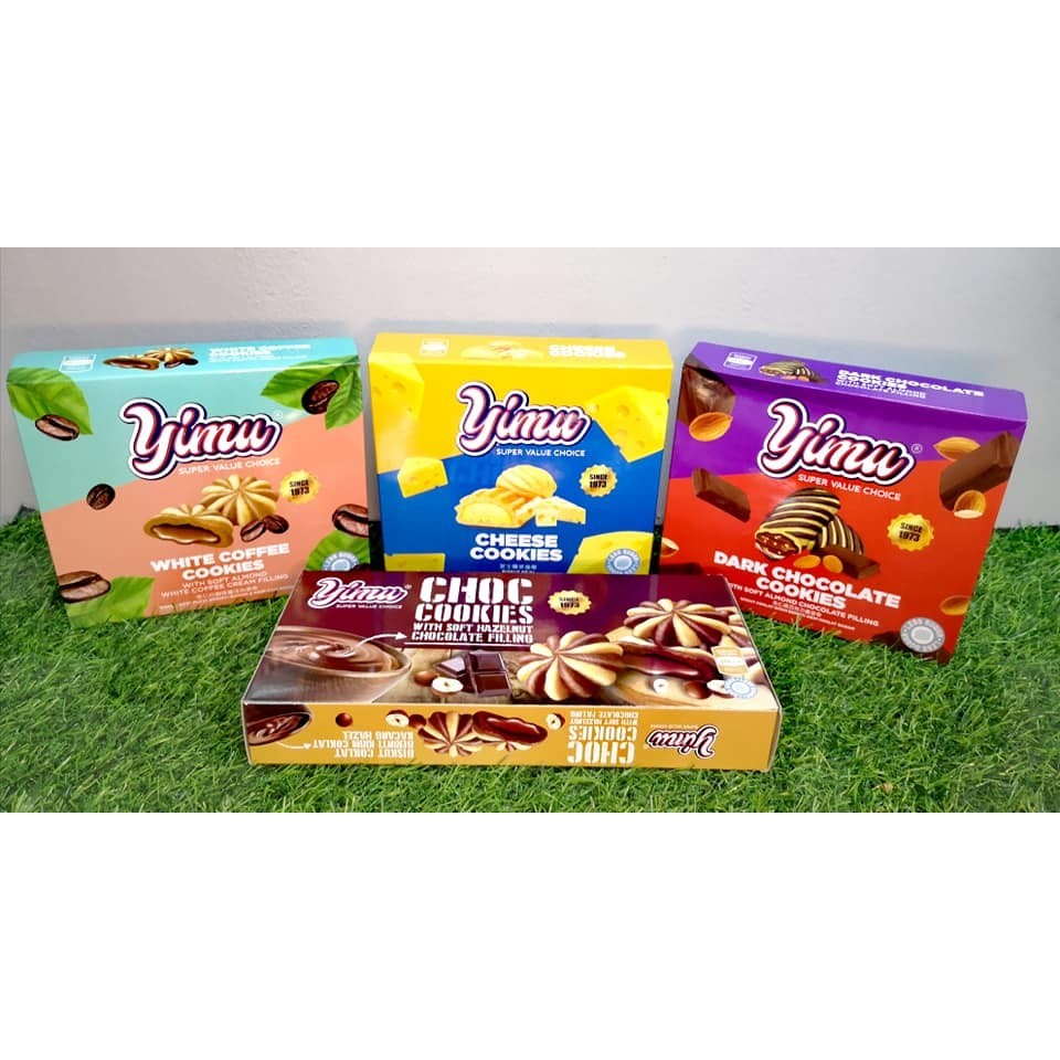 HALAL Yimu Cookies (Cookies Cheese/Durian/Chocolate) | Shopee Malaysia