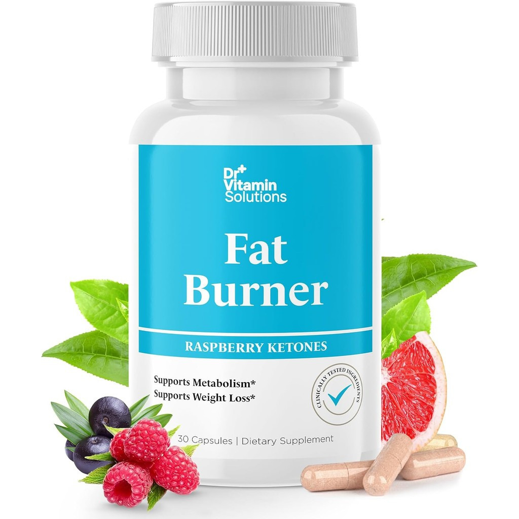 Fat Burner Raspberry Ketones with Green Tea & African Mango – Supports ...