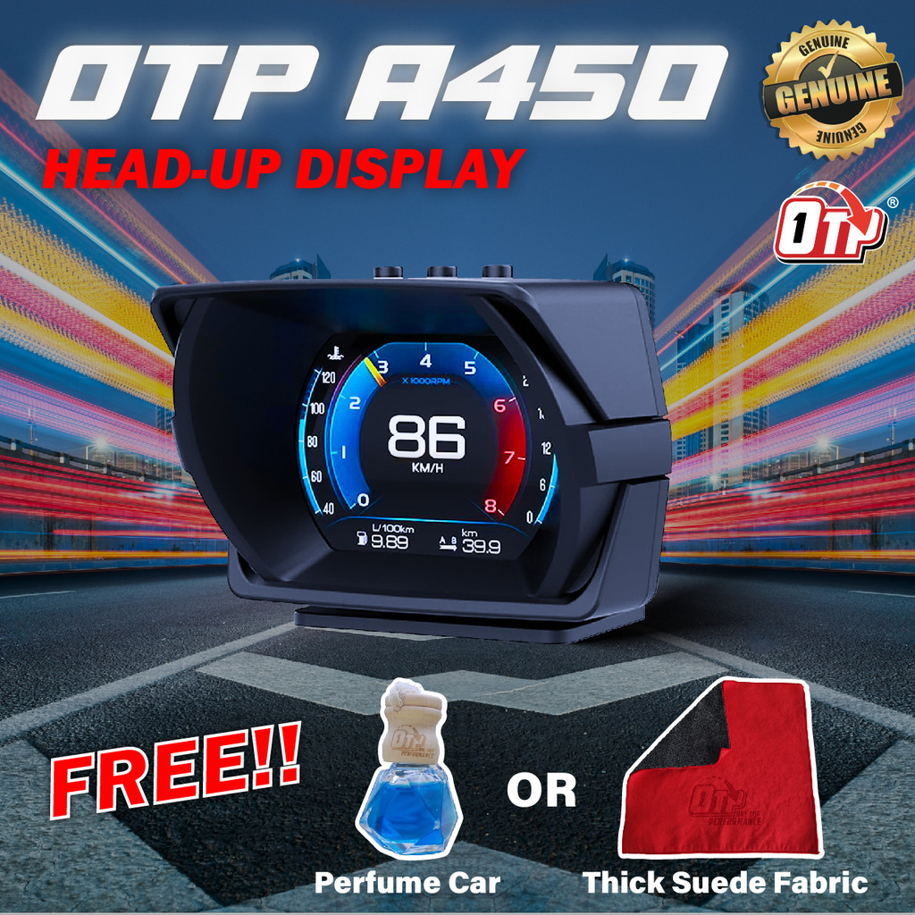 A450 OBD2 Meter Gauge Meter OBD Meter Car GPS Alarm Speed Gauge display ...