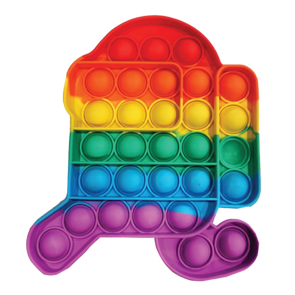 (Without Packaging) Octo Bubble Pop Fidget Pot It 86103-Running Among ...