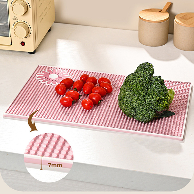 1pc Multifunctional Heat Resistant Tableware Dishwasher Mat Bar Coffee ...