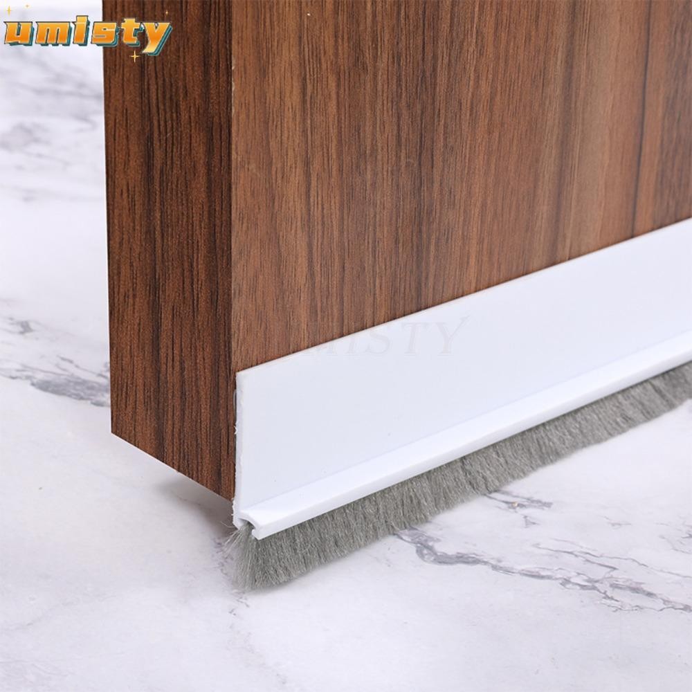 UMISTY Integrated Door Sweep, Hot or Cold Air Insulation with Brush ...