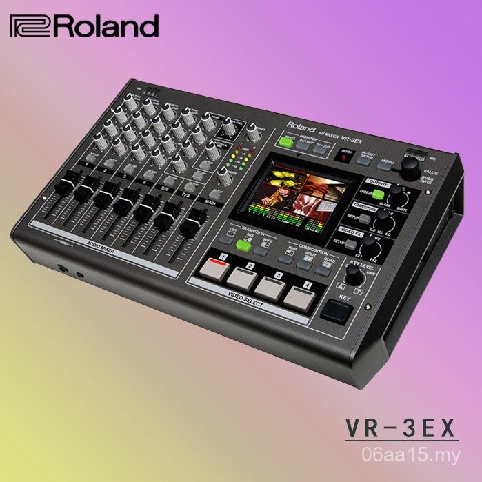 Roland/Roland VR-3EX/vr3ex Audio Video Mixer/Switcher HDMI Input/Output ...