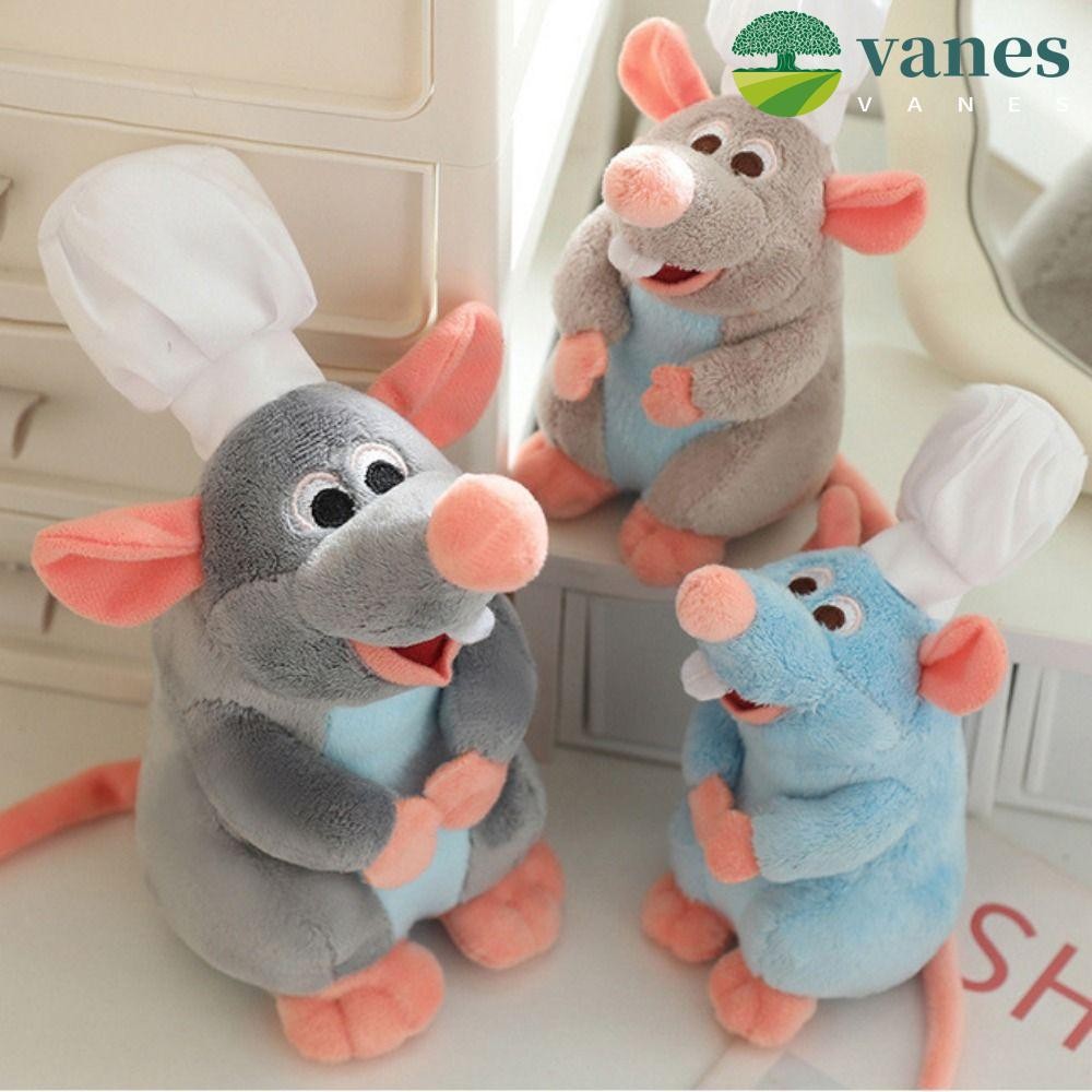 VANES Ratatouille Chef Remy Plush Toy, Plush Magnet Dish Mouse King ...