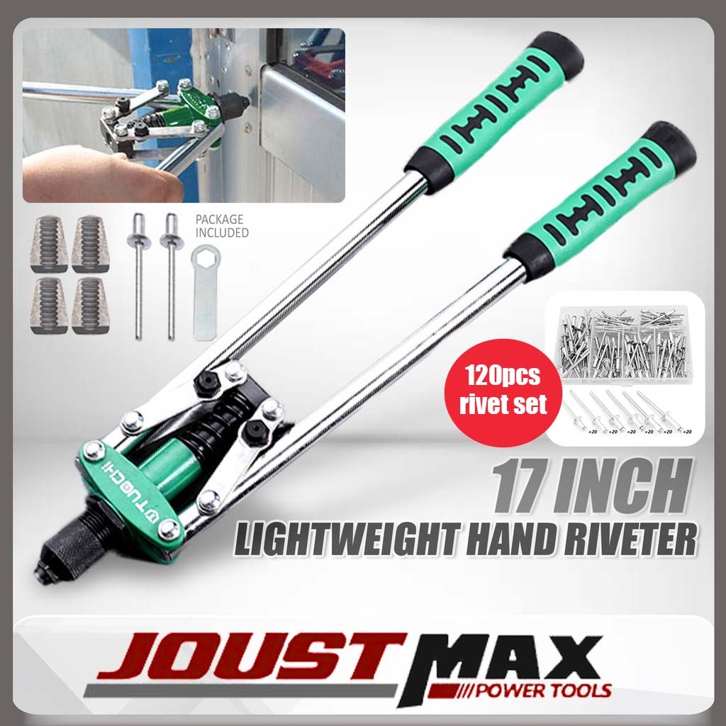 TUOCHI 17 Inch Hand Rivet Gun Hand Riveter Gun Mesin Paku Tembak Rivet ...